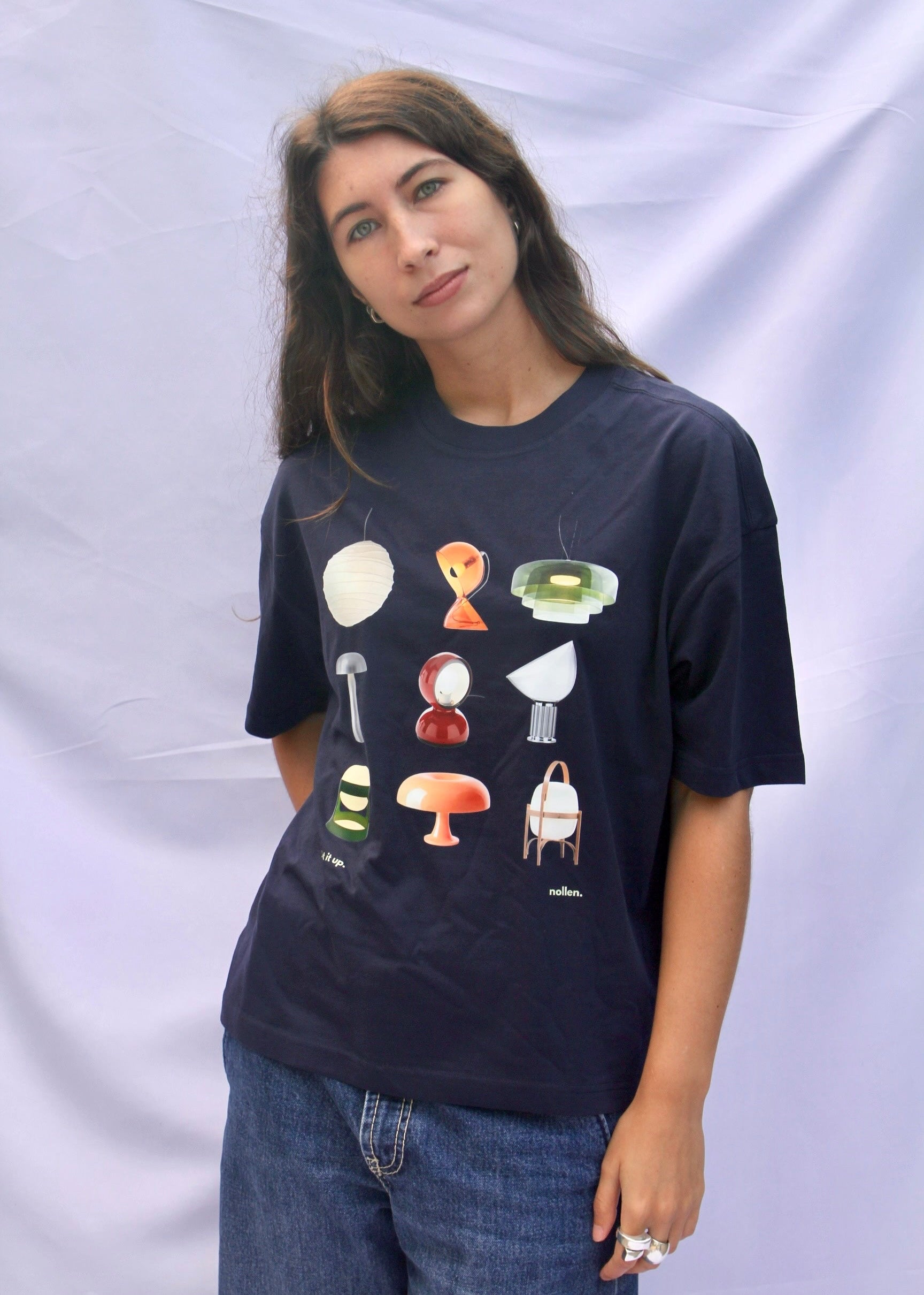 “Light it up” T-shirt – nollen.